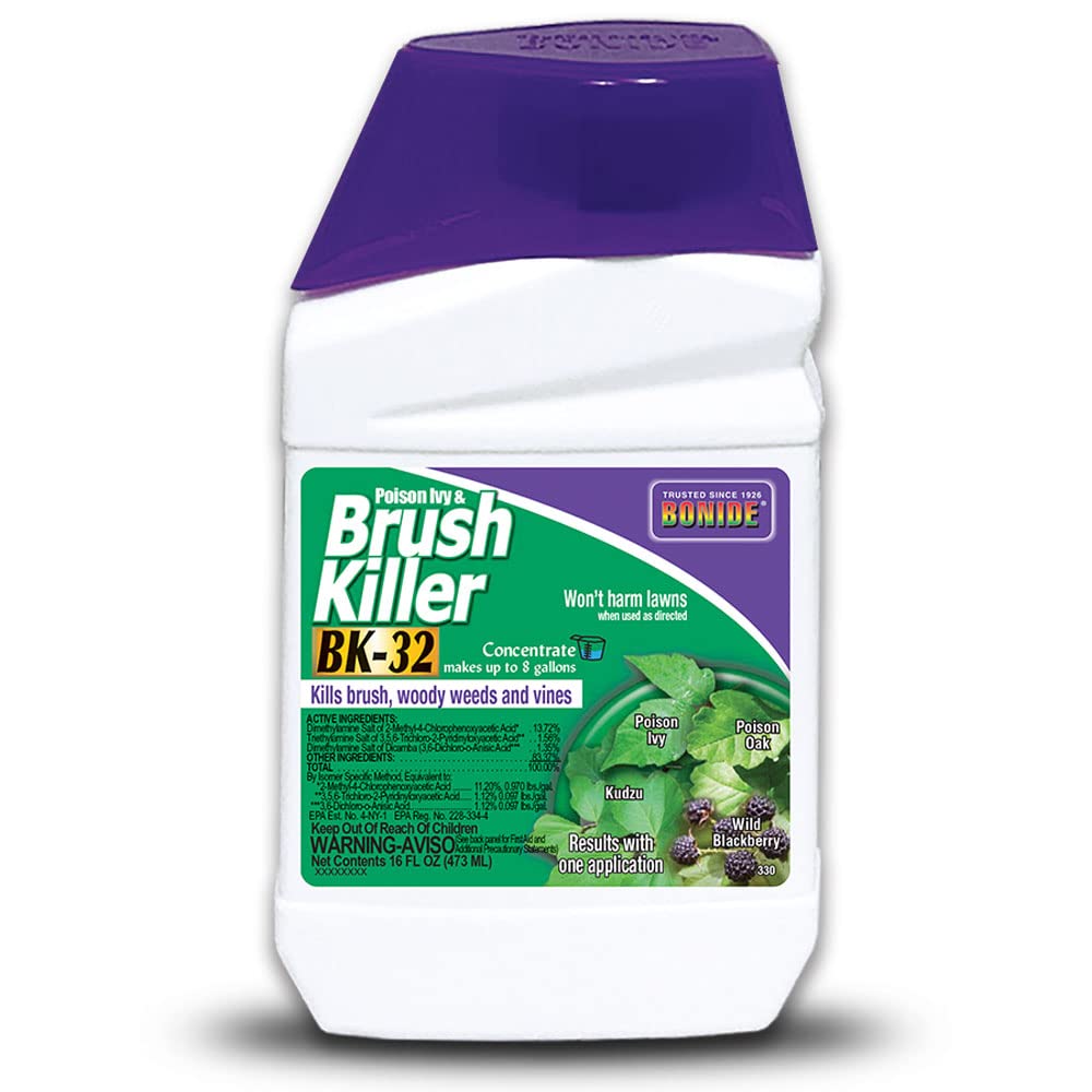 Bonide (BND330 - Poison Ivy and Brush Killer BK-32 Concentrate (16 oz.), White