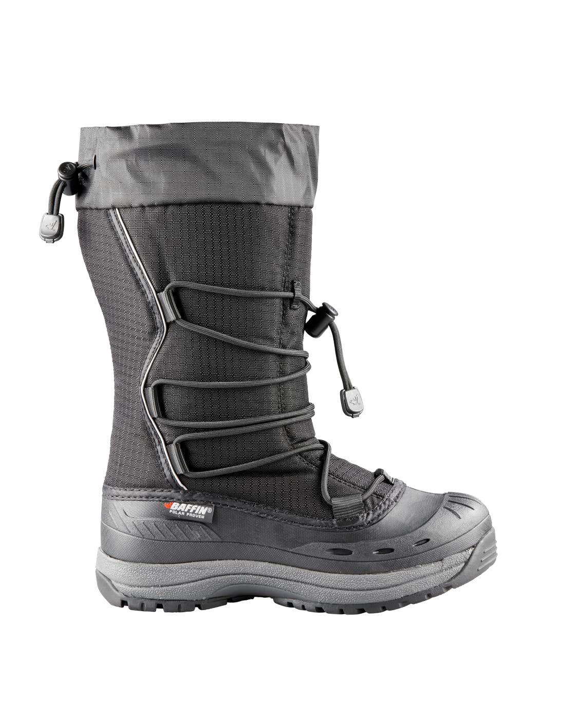 Baffin Hunter Men's Winter Boots, Tundra Rated, 14 to -22 degrees Fahrenheit, Tall Height, Black, Size 9