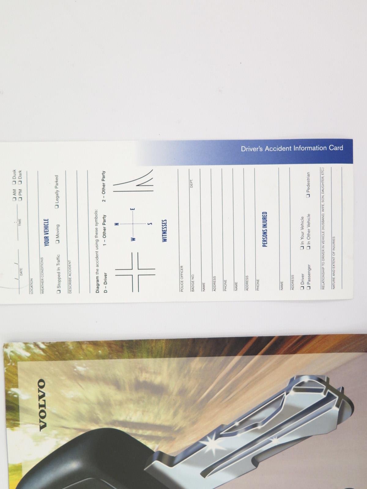 2001 Volvo S60 Owners Manual