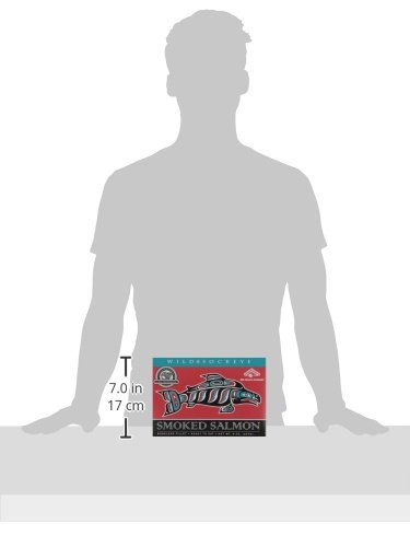 Alaska Smokehouse Smoked Sockeye Fillet in Gift Box, 8-Ounce Each (Pack of 2)