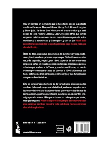 Elon Musk: El empresario que anticipa el futuro (Spanish Edition)