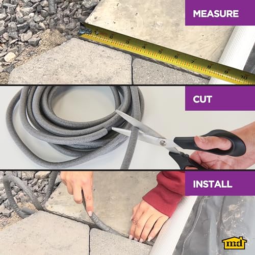 M-D Building Products 71480 1/2-Inch by 20-Feet Backer Rod, Gray
