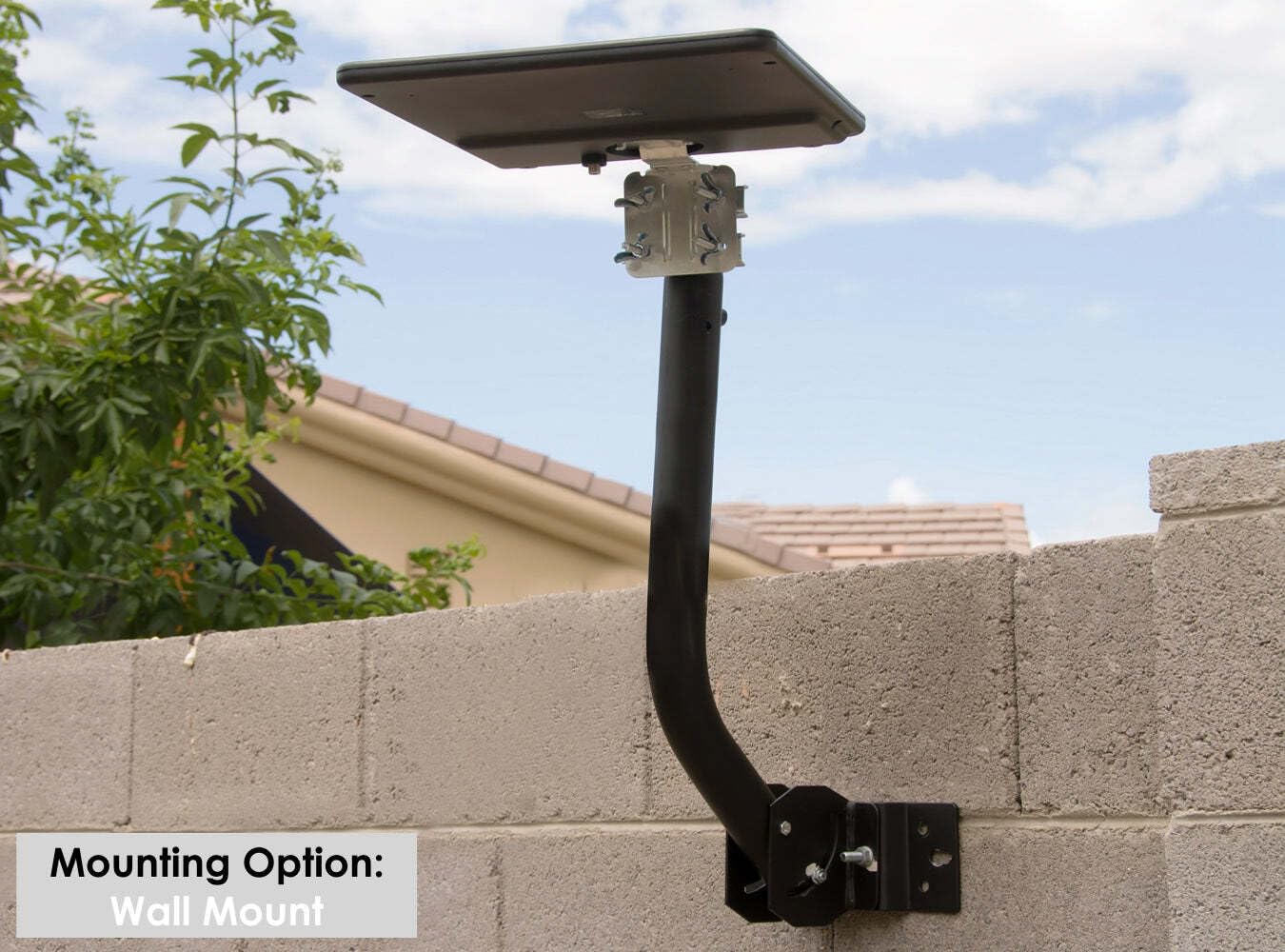 Channel Master Universal Antenna - Sturdy Steel Adjustable Mount for Secure TV Antenna Installation, 1.5" Pole Diameter, Extends from 24"- 44", Weather-Resistant, 7" Wall Clearance