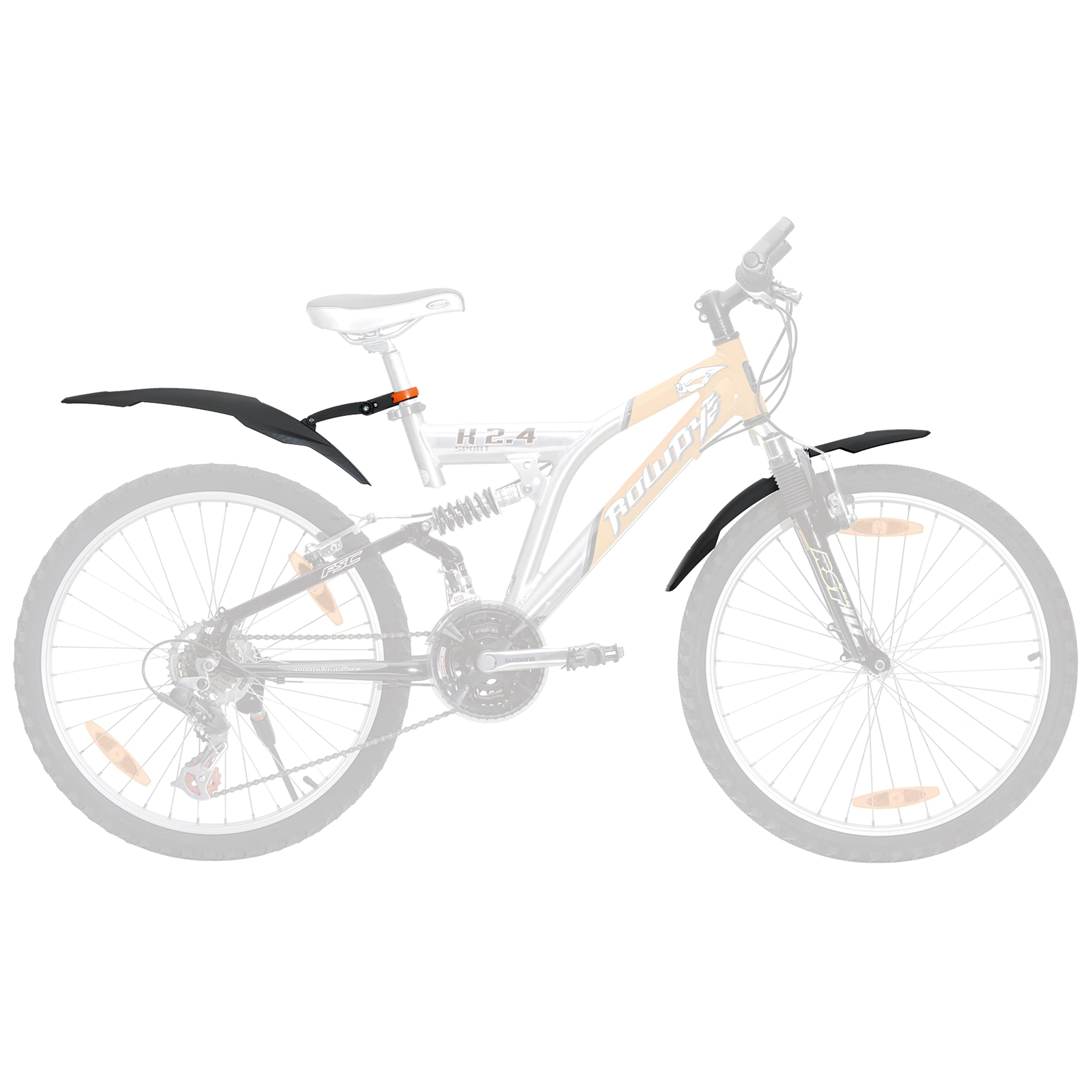 SKS GERMANY Rowdy Bicycle Fender Set for 20-24" Wheels