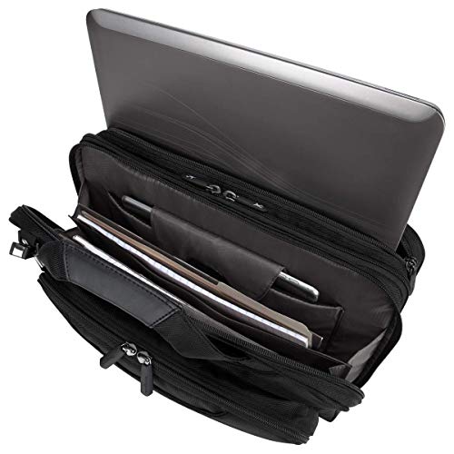 Targus Corporate Traveler Checkpoint-Friendly Traveler Laptop Case for 14-Inch Laptop, Black (CUCT02UA14S)