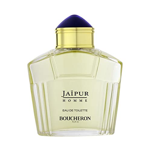 Boucheron Jaipur Homme Eau de Toilette, Spicy Oriental, 3.3 Fl Oz