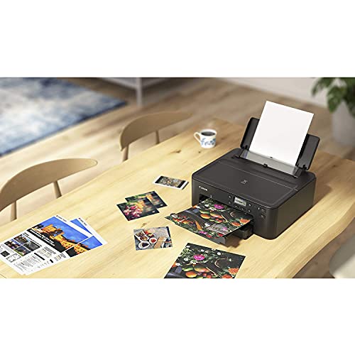 Canon PIXMA TS702a Wireless Home Office Smart Printer for Document and Photo Fast Printing with Alexa & Mobile Print 3109C002 Bundle with DGE High Speed USB Cable + Business Productivity Software Kit