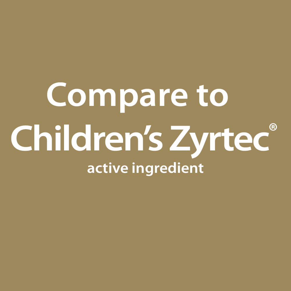 GoodSense Children’s All Day Allergy, Cetirizine Hydrochloride Oral Solution 1 mg/mL, Grape Flavor, 4 Fluid Ounces