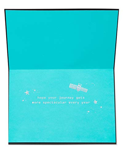 Papyrus Space Birthday Card (Journey Gets More Spectacular)
