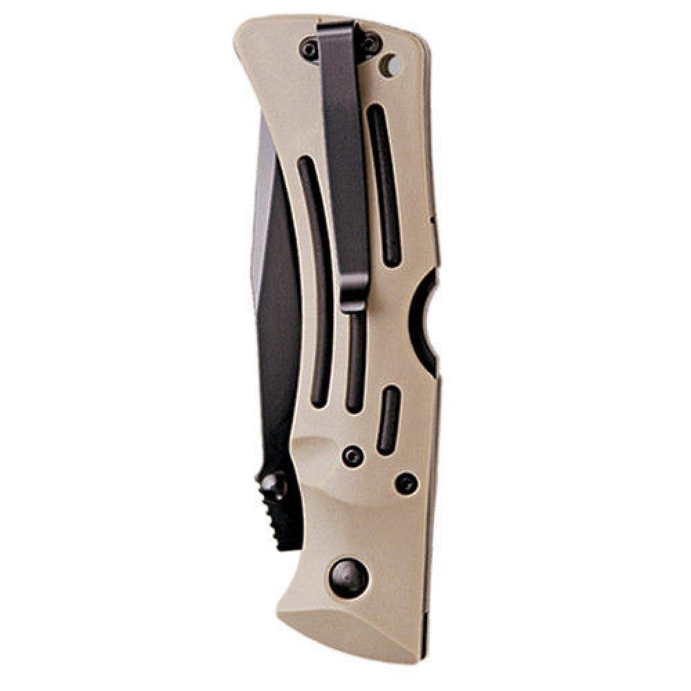 Ka-Bar 2-3053-0 Desert Mule Folder Knife,Large,Tan
