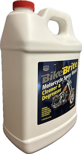 Bike Brite MC441G Motorcycle Spray Wash Cleaner and Degreaser - 1 Gallon, Blue
