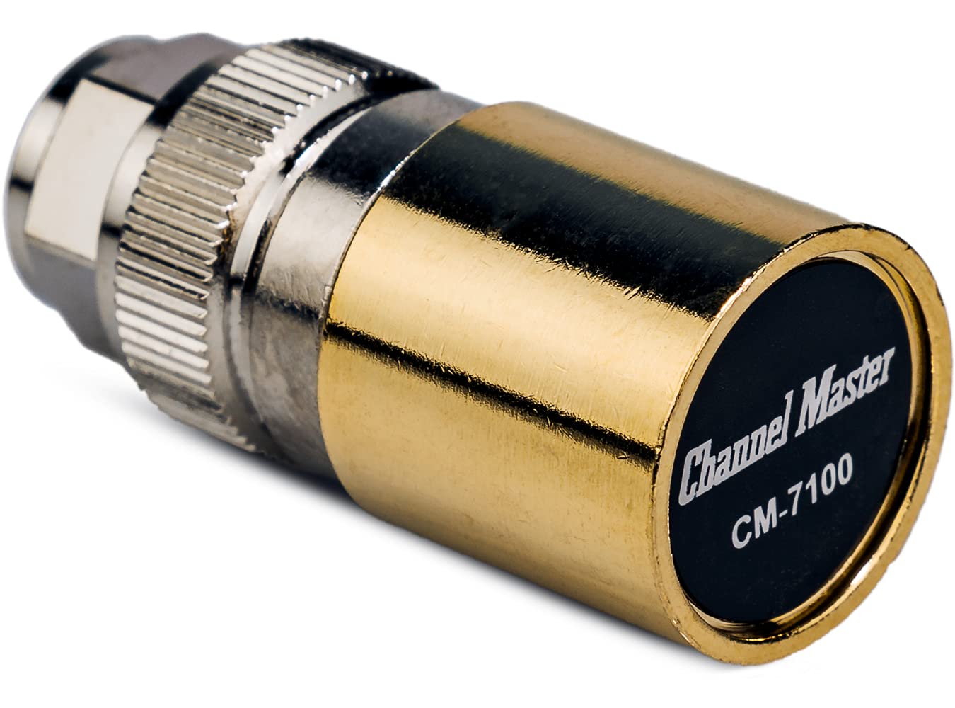 Channel Master Professional-Grade Antenna Port Terminator – F-Type Male Connector for Unused Coax Ports, Reduces Signal Interference and Noise