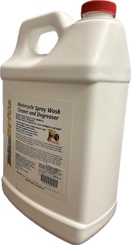 Bike Brite MC441G Motorcycle Spray Wash Cleaner and Degreaser - 1 Gallon, Blue