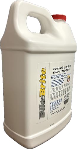 Bike Brite MC441G Motorcycle Spray Wash Cleaner and Degreaser - 1 Gallon, Blue