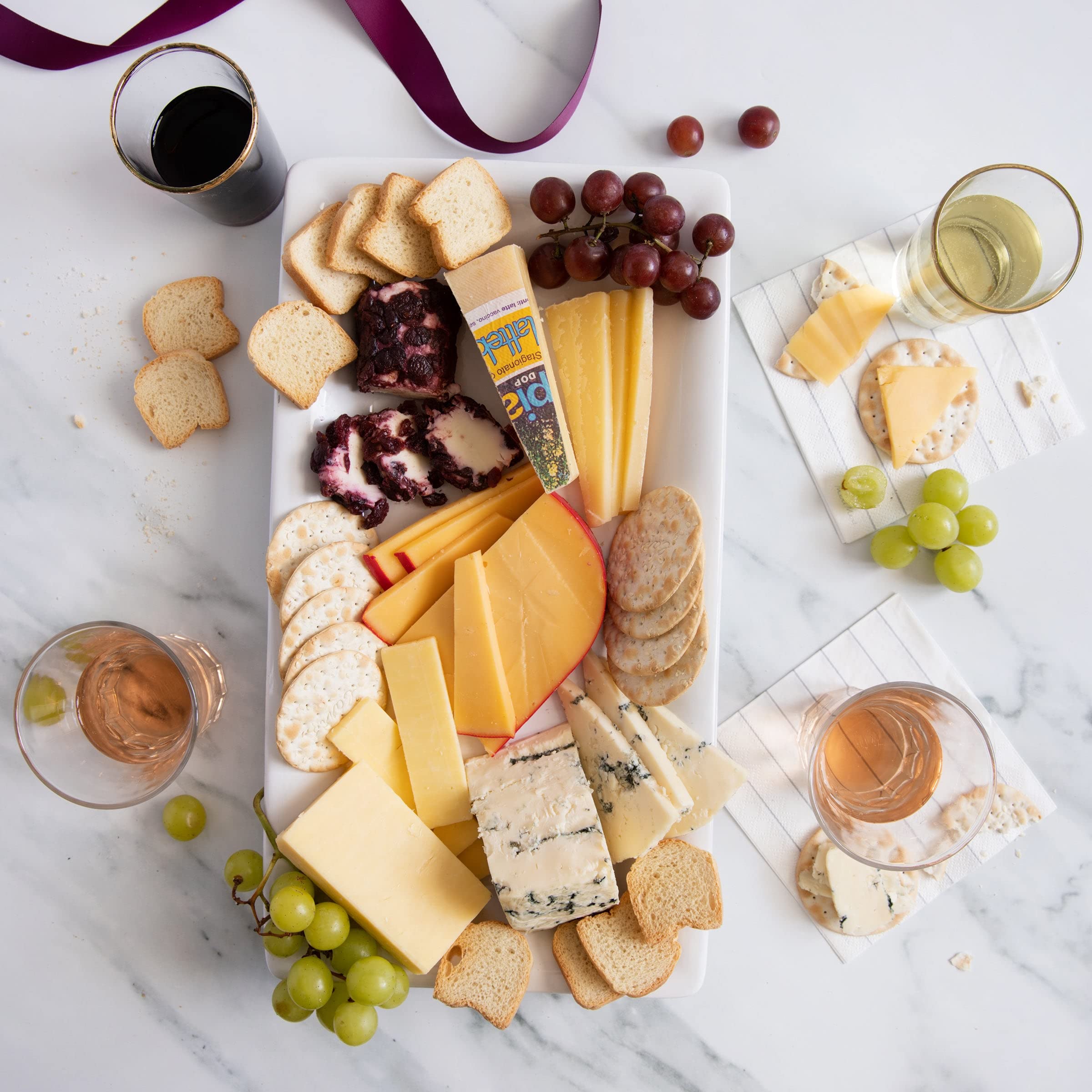 Say Cheese Gift Box β Gourmet Artisan Cheese & Crackers Sampler | Perfect for Gifting & Entertaining | Specialty Cheese Collection for Food Lovers