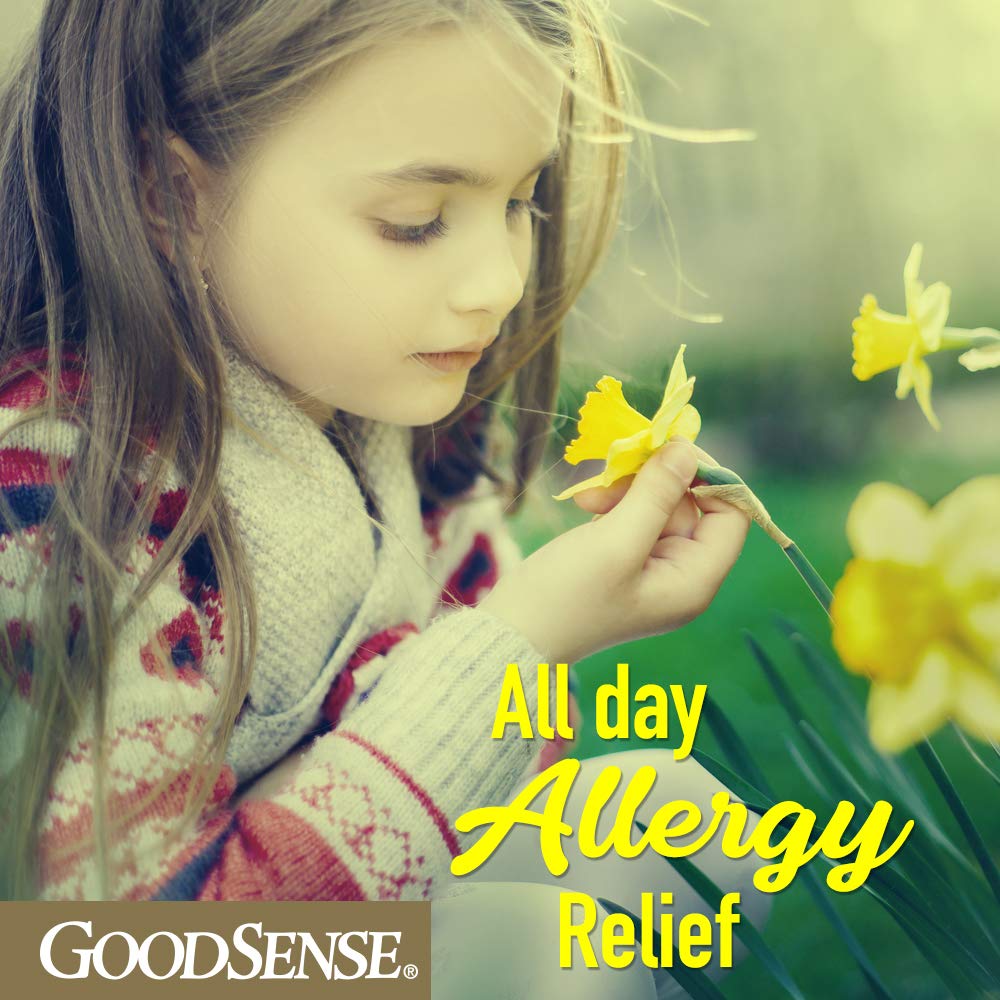GoodSense Children’s All Day Allergy, Cetirizine Hydrochloride Oral Solution 1 mg/mL, Grape Flavor, 4 Fluid Ounces
