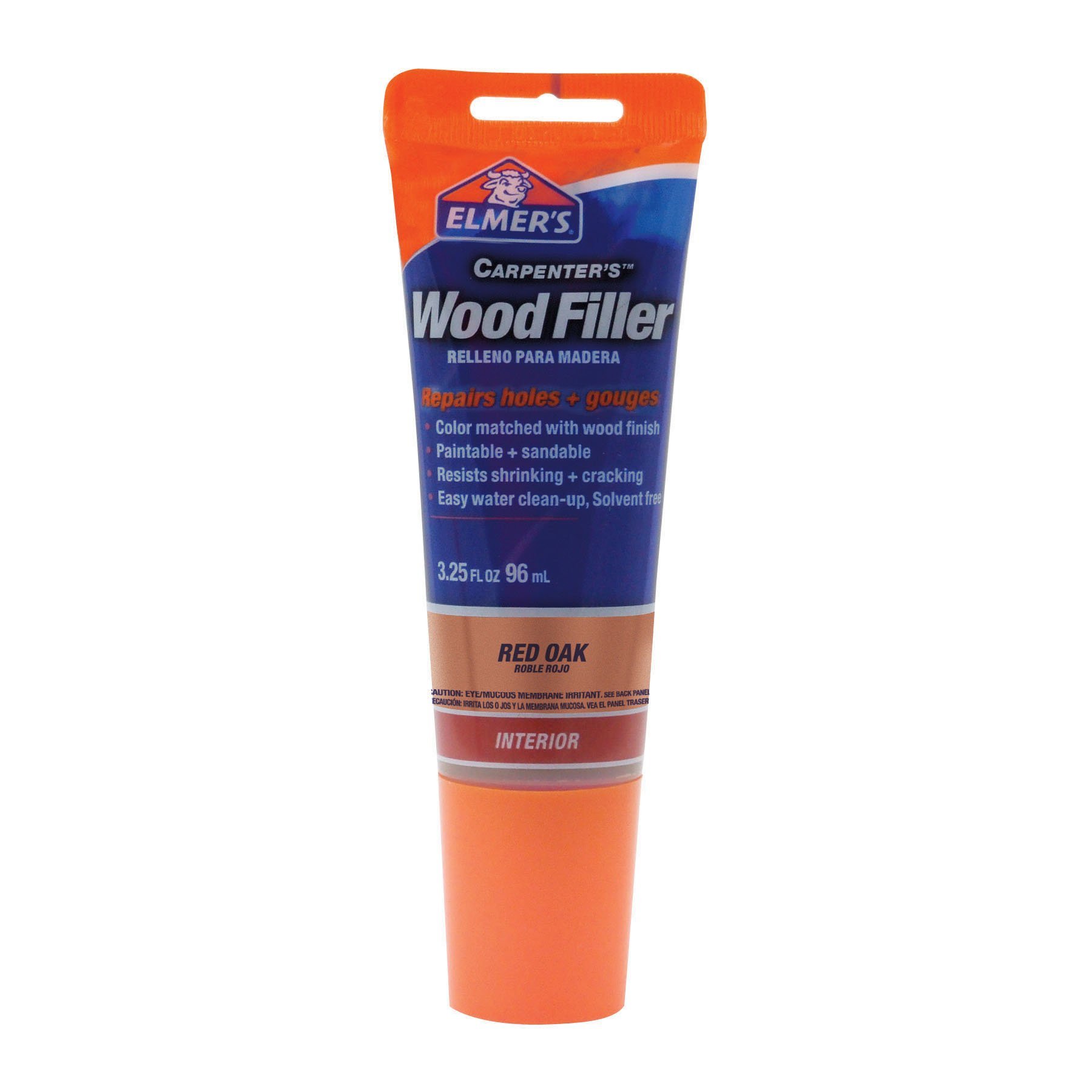 Elmer's E860 Carpenter's Wood Filler, 3.25-Ounce Tube, Red Oak