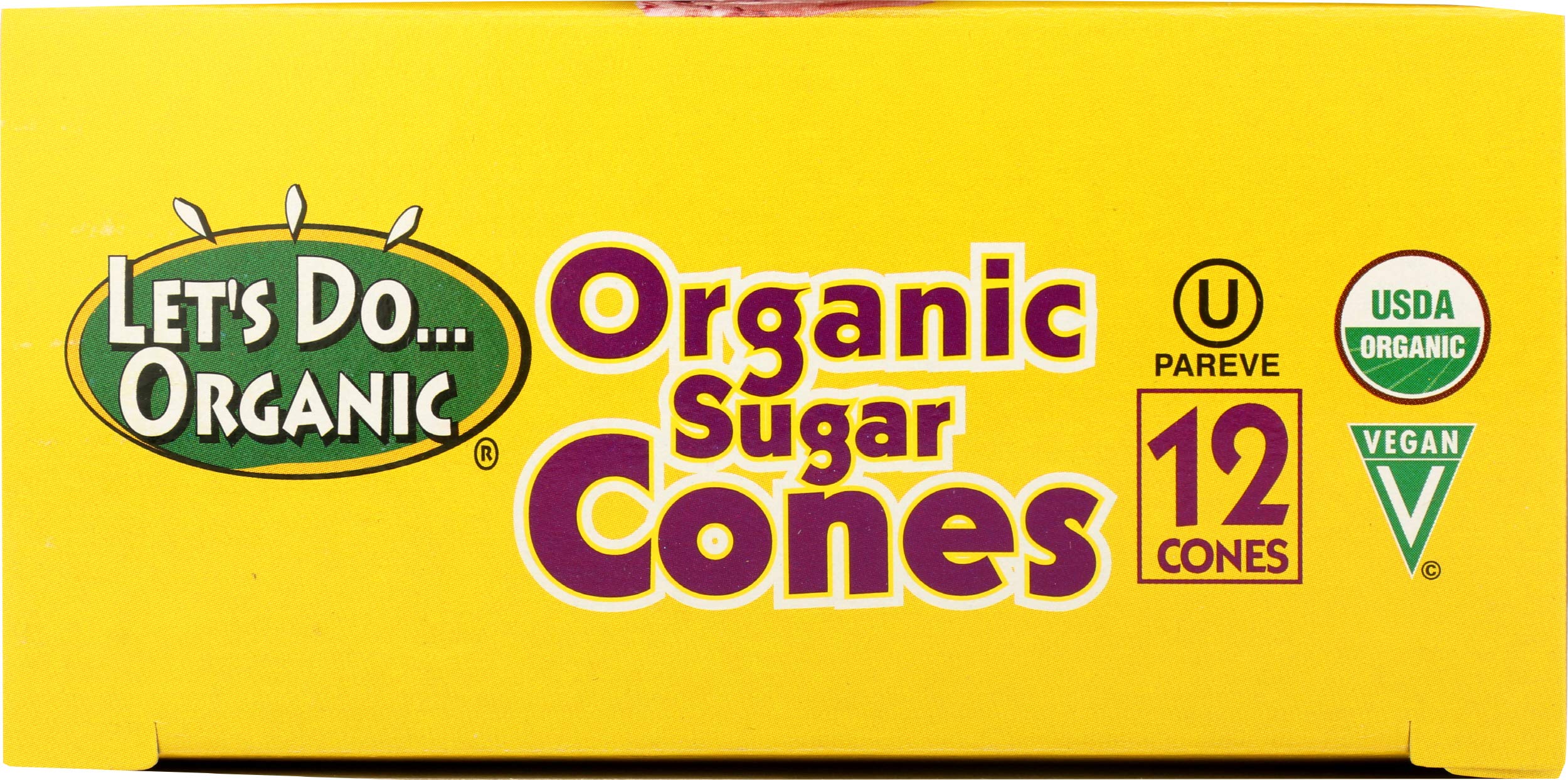 Lets Do Organics, Sugar Ice Cream Cone, Organic, 5 Ounce