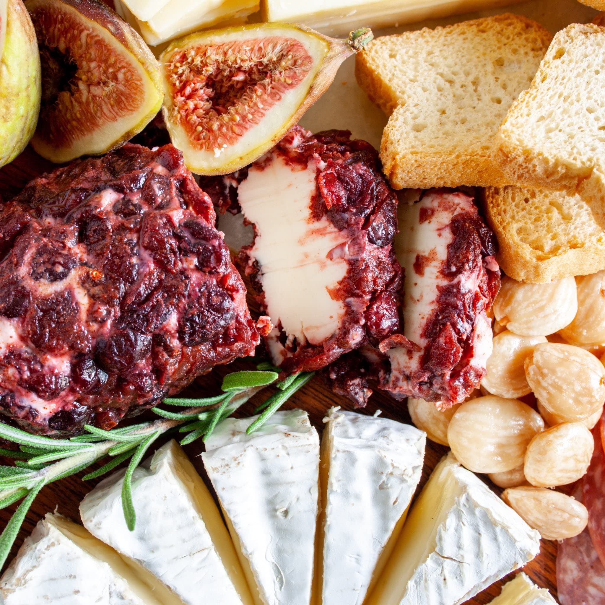 igourmet Snacking Classics Gift Box (2.5 lbs of Deliciousness) - Cheddar Cheese, Creamy French Camembert, Mouthwatering Cranberry Chevre with Cinnamon, Snack Mix, Meats, Crackers, And Cookies