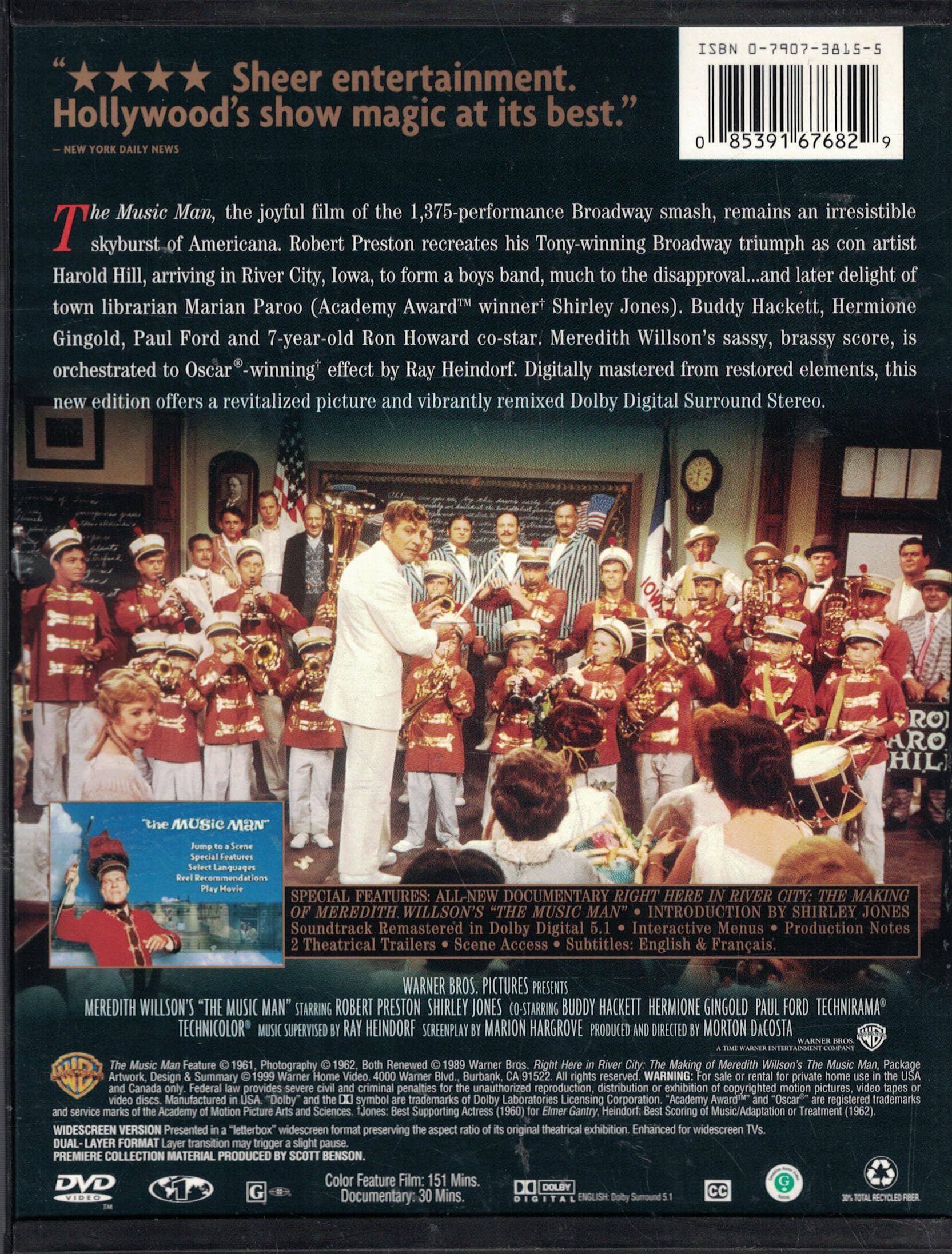 The Music Man (Special Edition) [DVD]