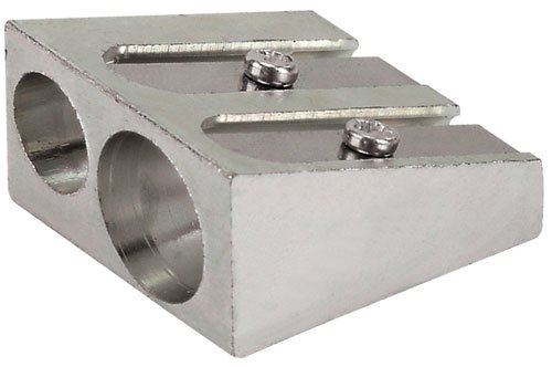 Dahle Premium Swordfish Double Hole Metal Pencil Sharpener - Pack of 2