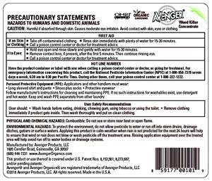 Avenger Organics, Avenger Weed Killer Concentrate, for Organic Gardening, 32 oz