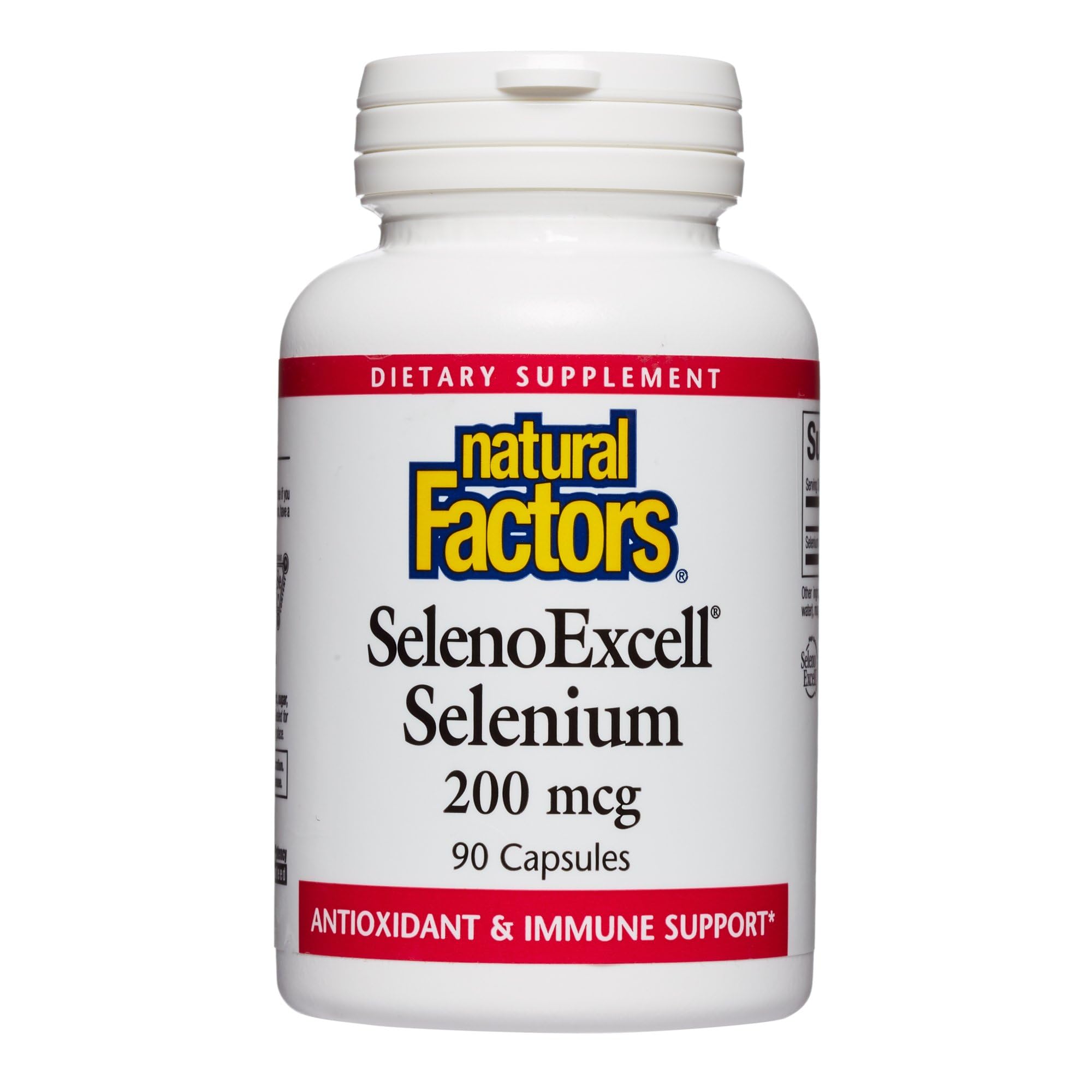 Natural Factors, SelenoExcell Selenium 200mcg, Antioxidant & Immune Support, 90 Capsules