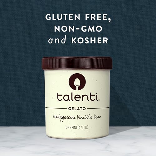 Talenti Gelato For a Delicious Frozen Dessert Madagascan Vanilla Bean Made with Ingredients 1 pint