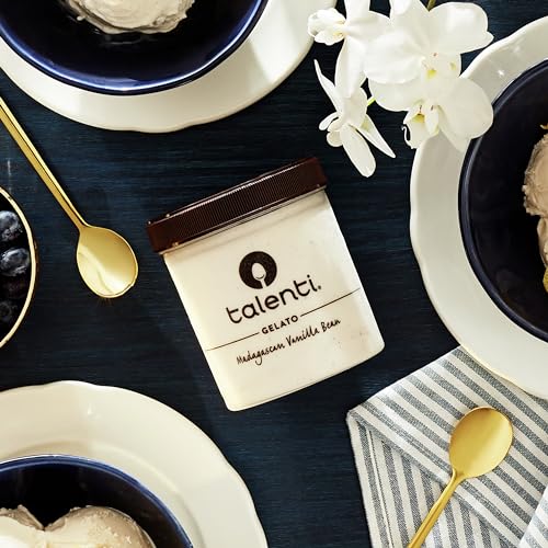Talenti Gelato For a Delicious Frozen Dessert Madagascan Vanilla Bean Made with Ingredients 1 pint