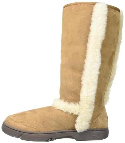 UGG Women's Sunburst Tall Boot, Chestnut, 10