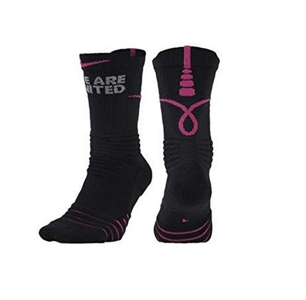 Nike Elite Versatility Kay Yow Basketball Crew Socks SX7008-010 (Mens 6-8/Womens 6-10)
