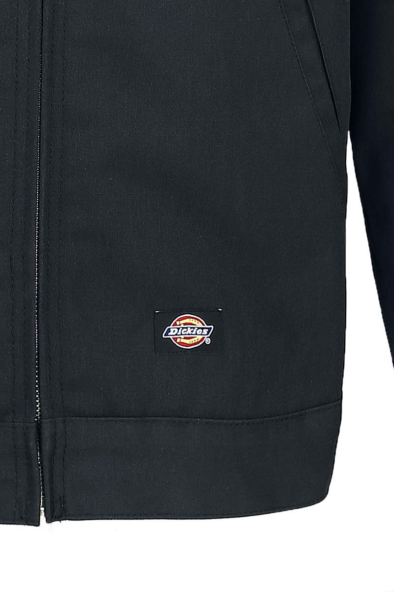 Dickies Men's Insulated Eisenhower Front-Zip Jacket, Black, X-Large/Regular