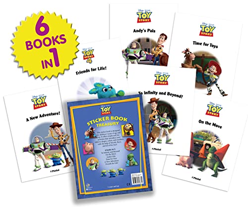 Disney / Pixar Toy Story Sticker Book Treasury - Activity Books for kids, 350 reusable stickers, 96 pages of fun