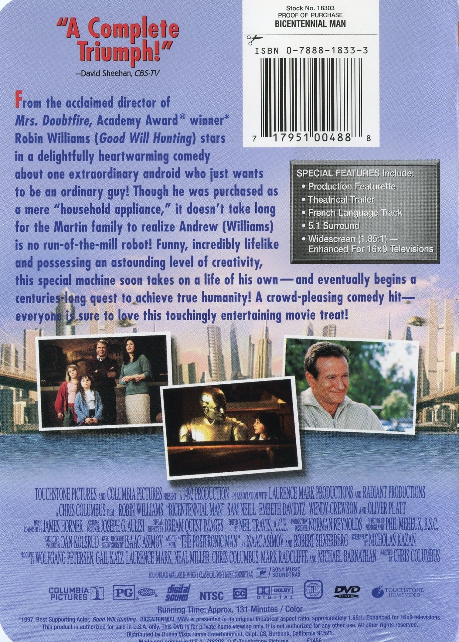 BICENTENNIAL MAN