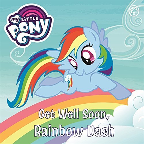 My Little Pony Big Box of Books Collection 4 Books Box Set (Applejacks Busy Day, Fluttershy and the Perfect Pet, Be Brave Twilight Sparkle, Get Well Soon Rainbow Dash)