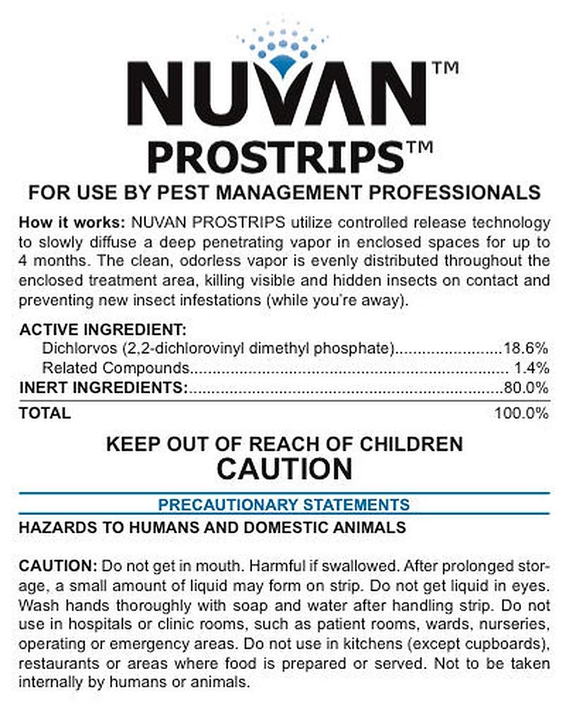 Nuvan ProStrips (Pack of 12 Strips with 12 Cages)