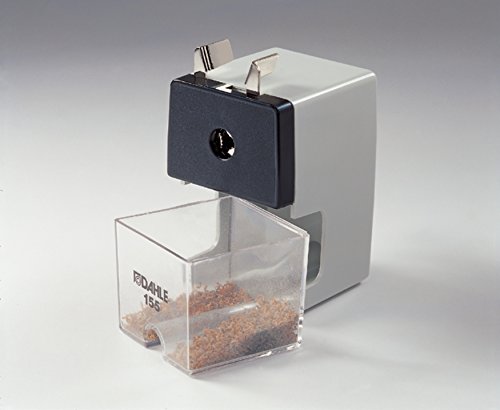 Dahle 155 Professional Pencil Sharpener w/Point Adjuster & Automatic Cutting System, Accepts Graphite & Oversized Artist Pencils