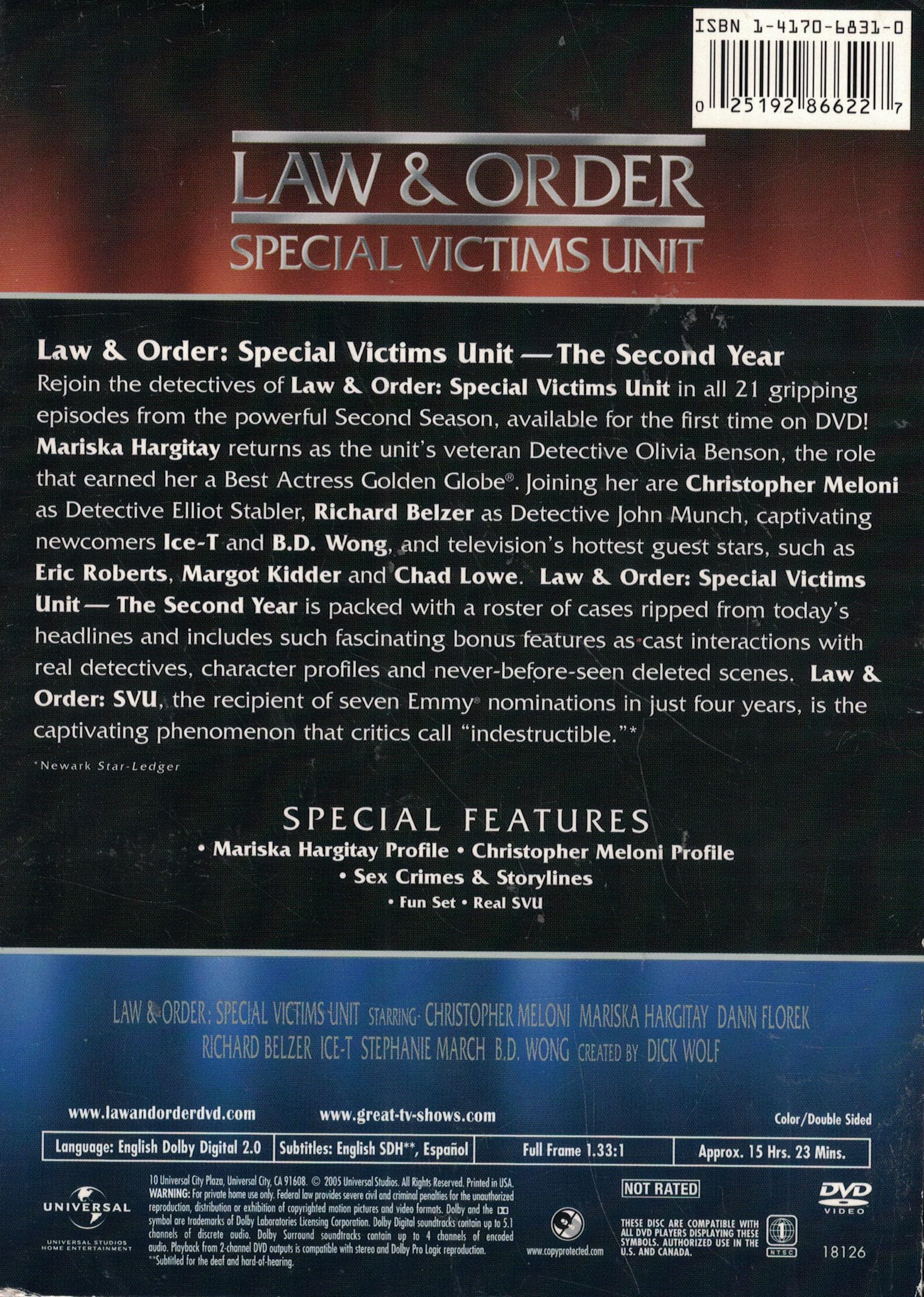 Law & Order: Special Victims Unit - The Second Year