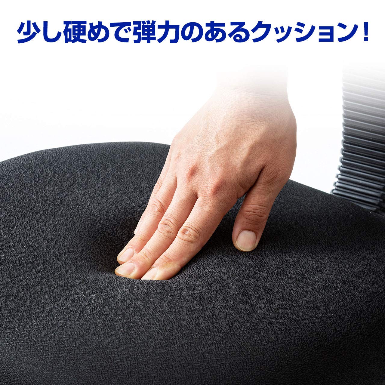 Sanwa Supply SNC-A1BK Office Chair/Desk Chair, Polypropylene, Black