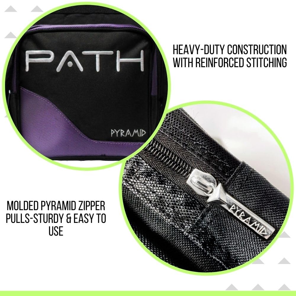 Pyramid Path Pro Deluxe Single Tote - Black/Purple