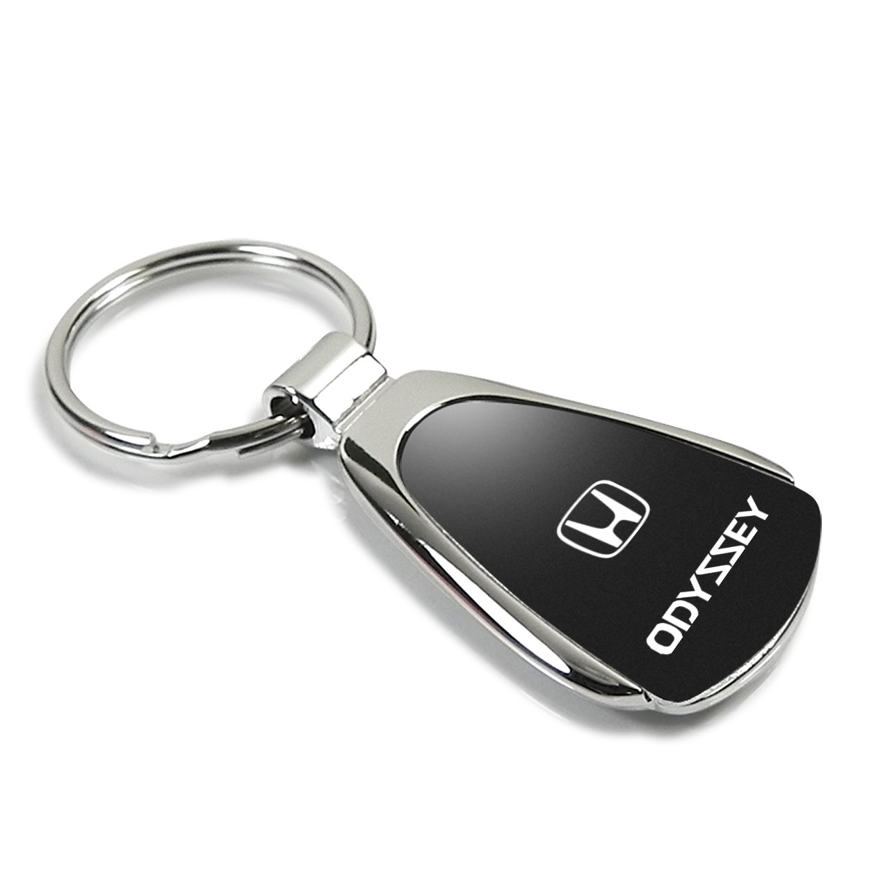 Au-TOMOTIVE GOLD Tear Drop Key Chain for Honda Odyssey (Black)