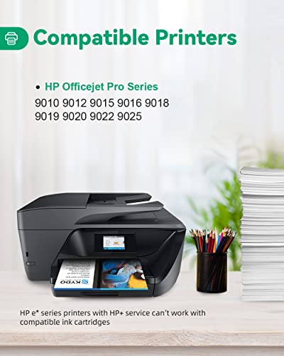 962XL Ink Cartridges Replacement for HP 962XL 962 XL Work for HP OfficeJet Pro 9015 9025 9010 9018 9020 9022 Printers(Black, Cyan, Magenta, Yellow, 4 Combo Packs)