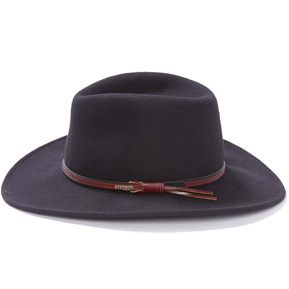 Stetson Men's Bozeman Outdoor Hat, Black, Large