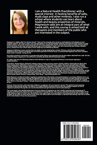 Transdermal Magnesium Therapy Course: Learn about health benefits, uses and applications of magnesium salts (Mineral Healing)