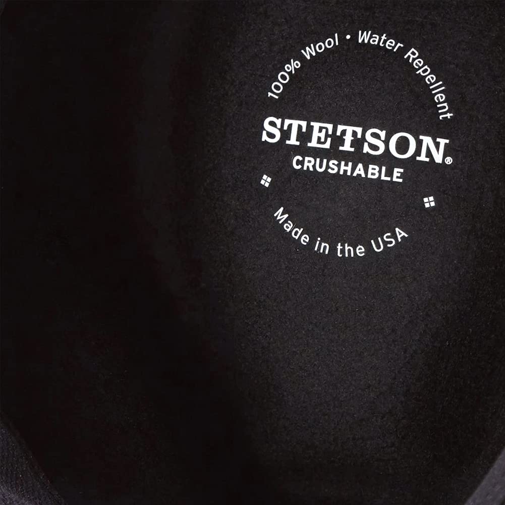 Stetson Men's Bozeman Outdoor Hat, Black, Large
