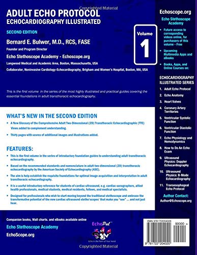 Adult Echo Protocol - Second Edition (Echocardiography Illustrated)