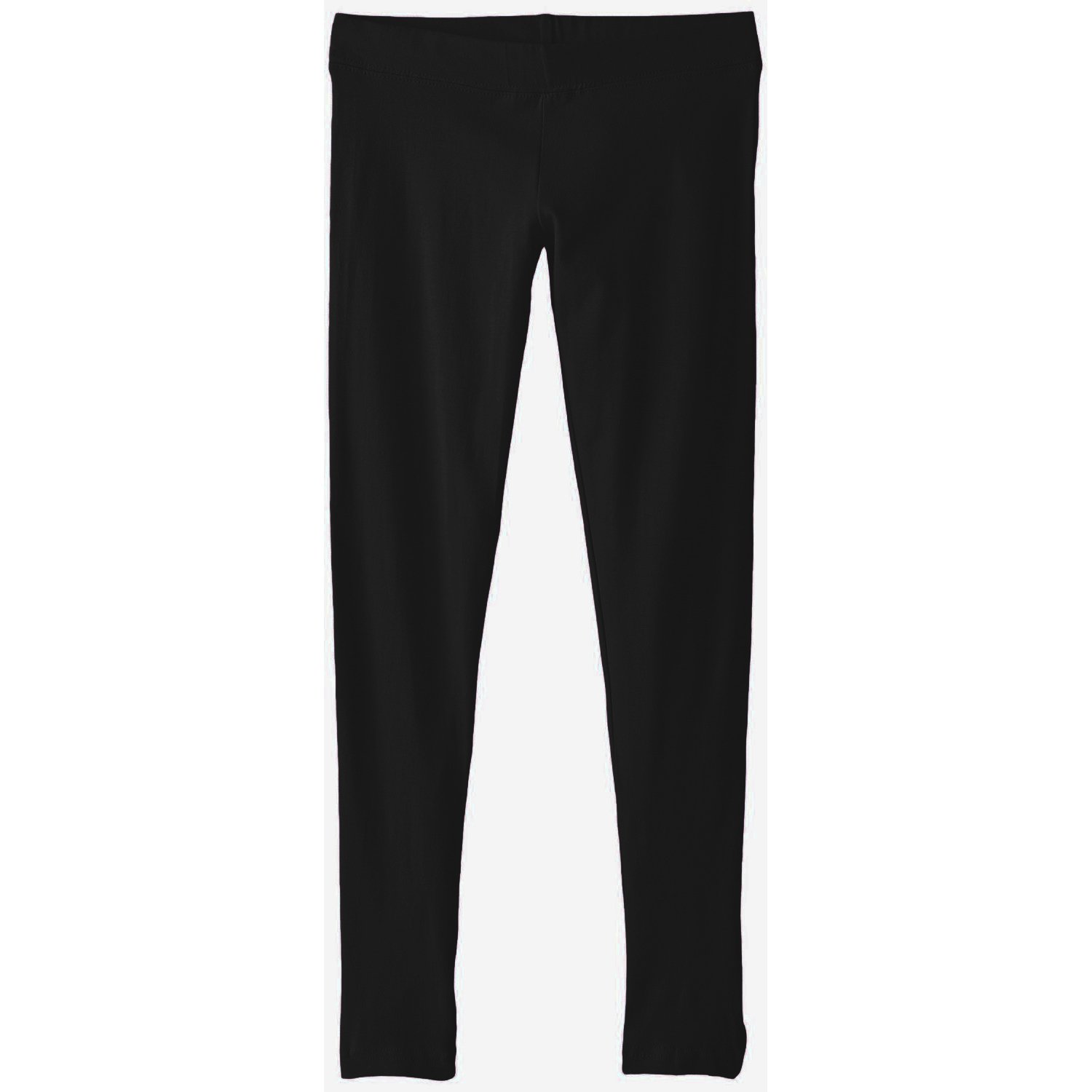 French Toast Girls' Big Solid Legging, Black, 8 Slim