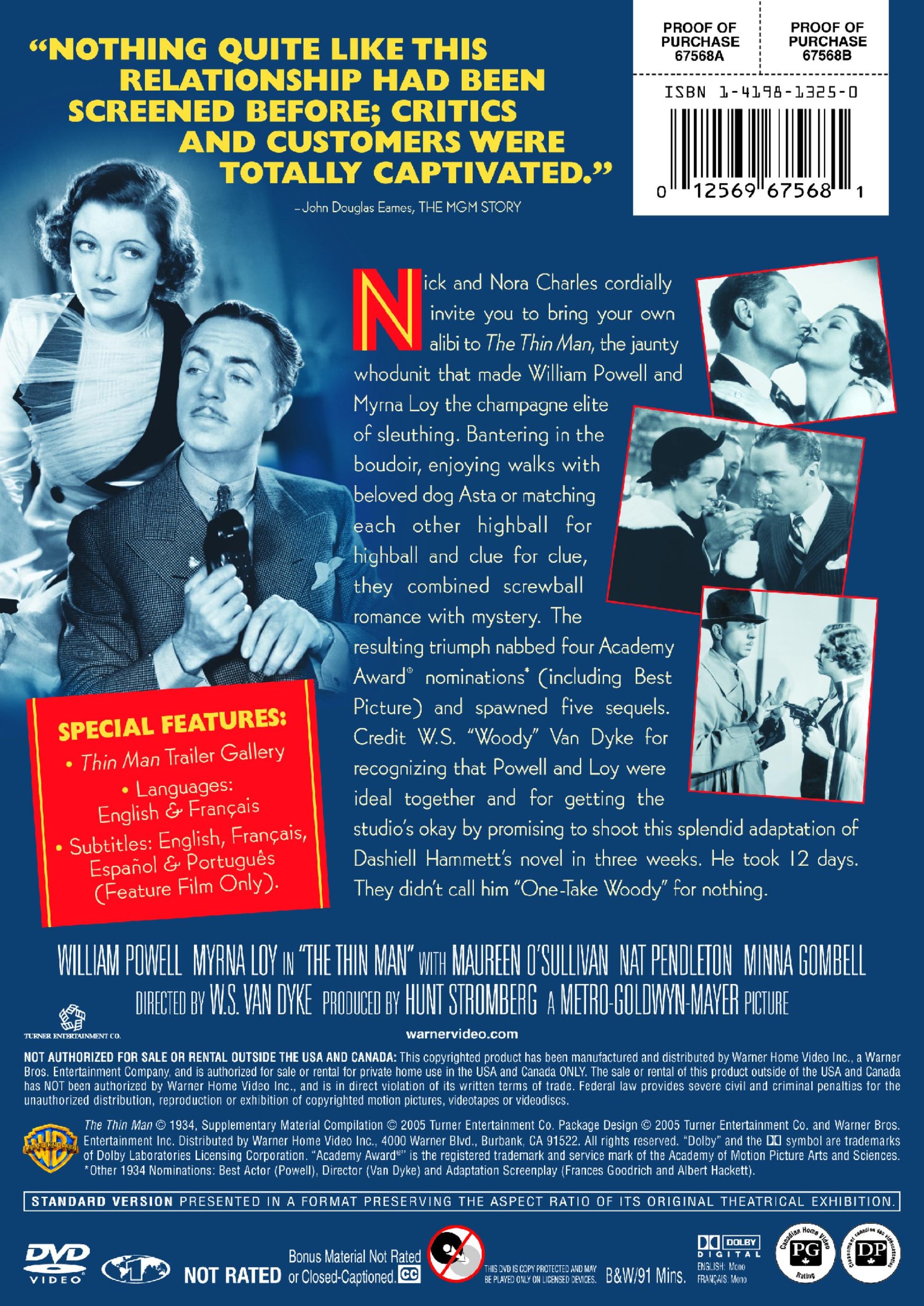 The Thin Man (Keepcase)