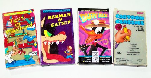Classic Cartoons Collection #30 (4 Pk): Of the 40s & 50s; Toys in Playland; Herman & Catnip; Daffy Duck & Friends