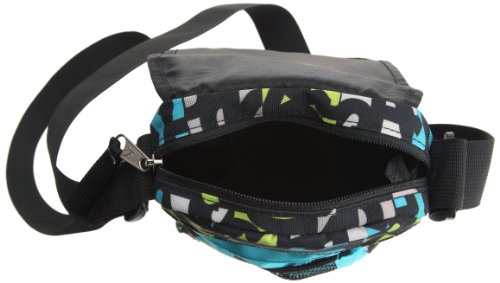 Jansport Flagstaff Small Messenger - Blinded Blue/Alien Green Jumble Jan, 1.6lt